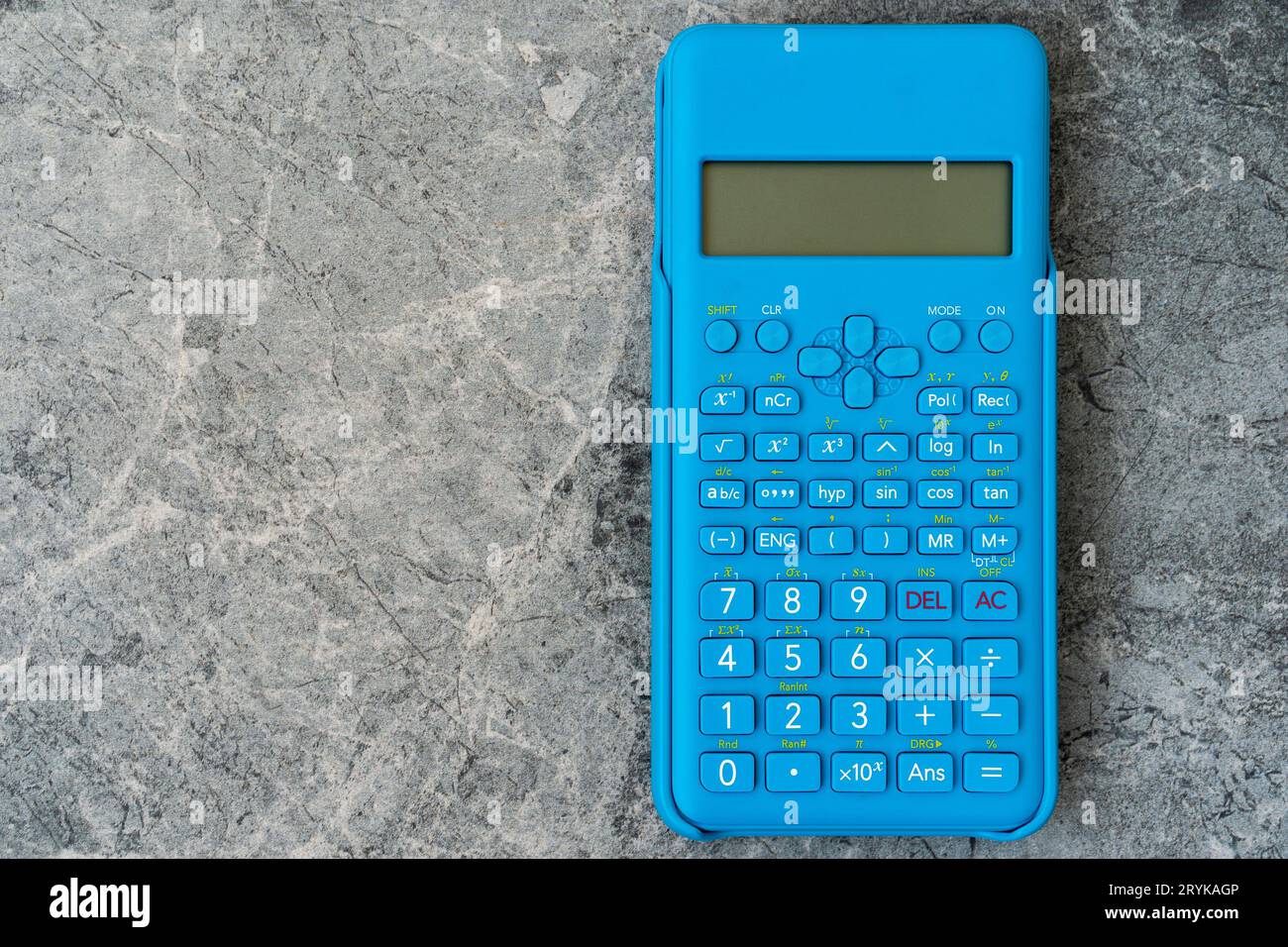 Modern calculator hi-res stock photography and images - Alamy