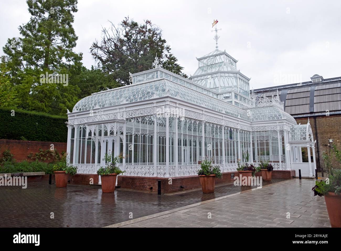Victorian conservatory building at the Horniman Museum Gardens in ...