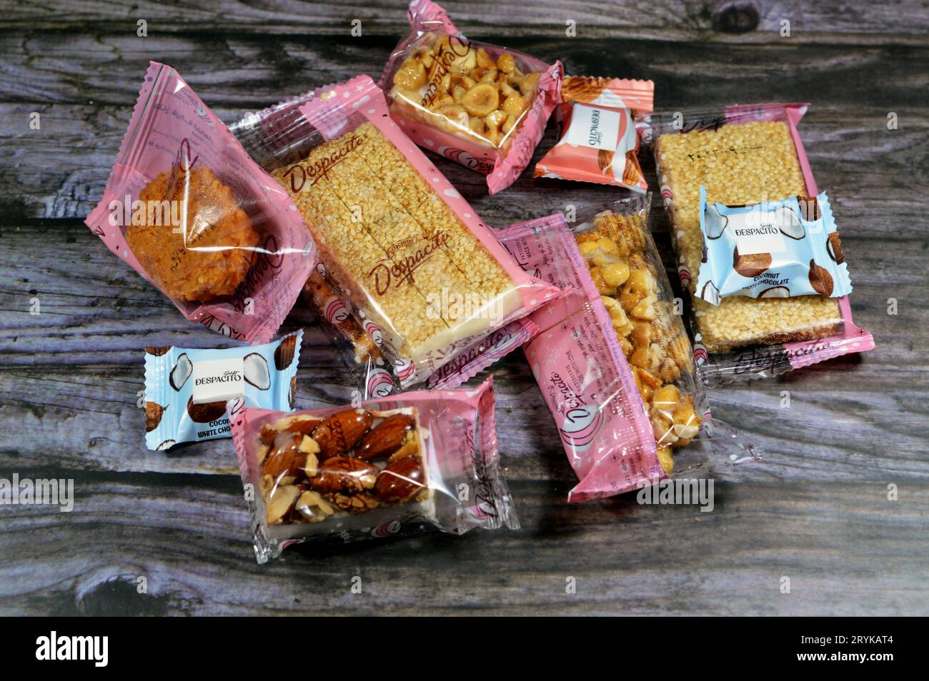 Cairo, Egypt, September 27 2023: Despacito Patisserie collection of ...