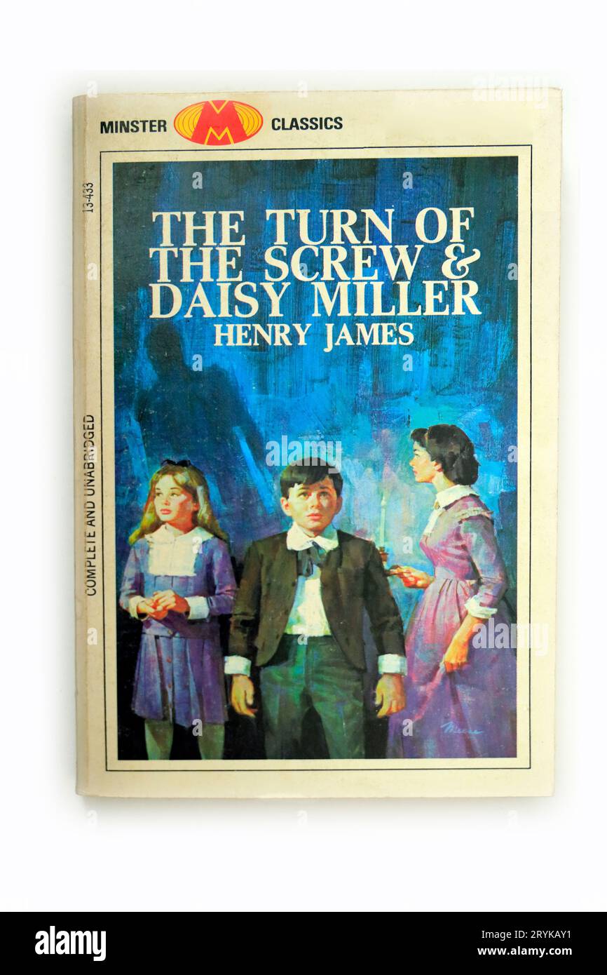 Henry James - The Turn of the Screw & Daisy Miller. Book cover, studio ...
