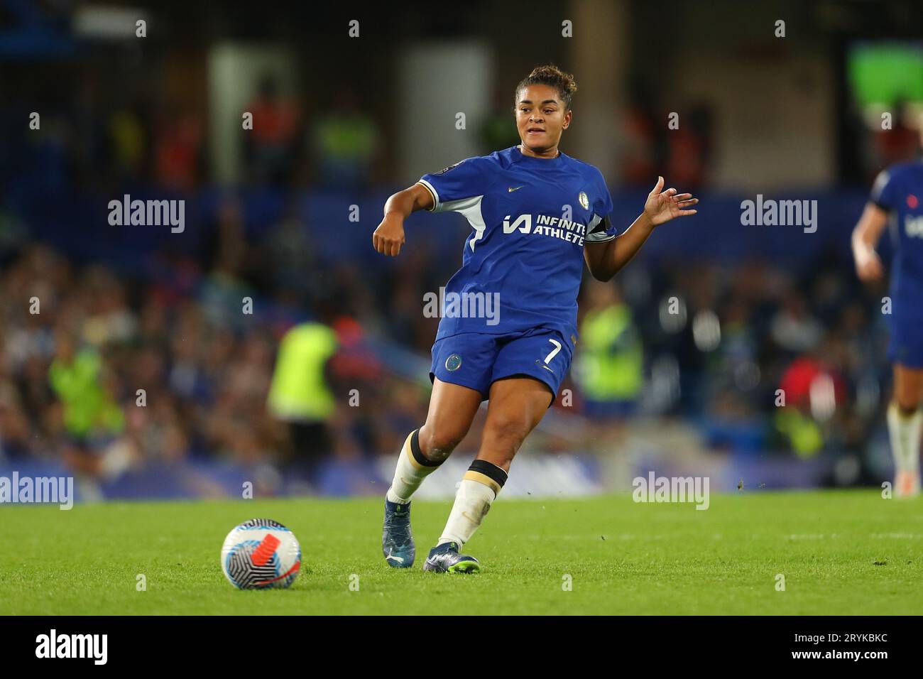 London, UK. 1st October 2023; Stamford Bridge, London, England: Womens ...