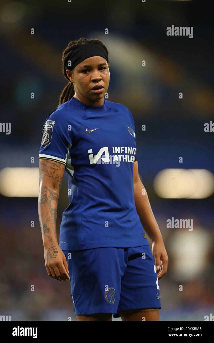 London, UK. 1st October 2023; Stamford Bridge, London, England: Womens ...