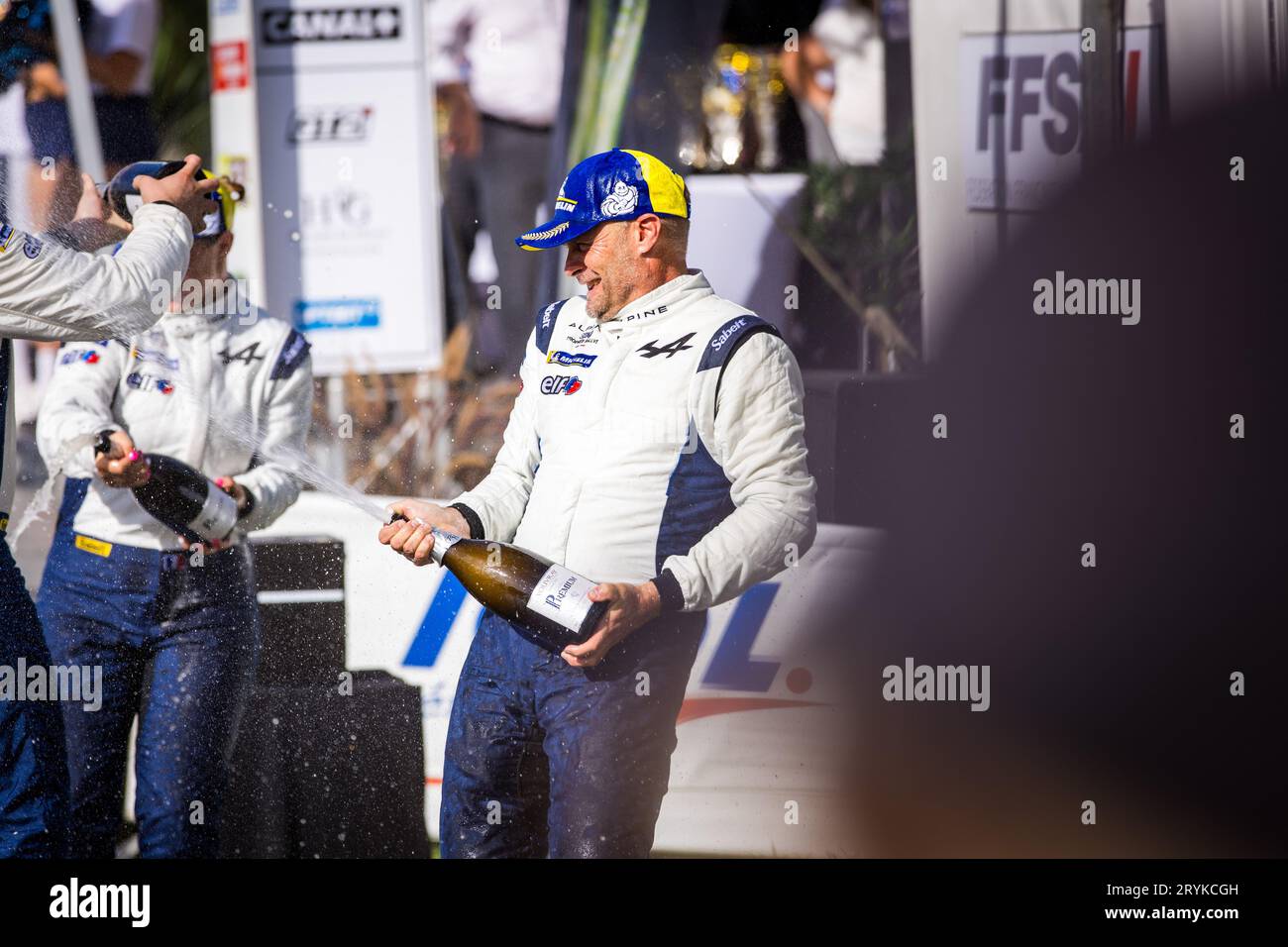 LEDUC Vincent, PUEL Caroline, Alpine A110 RGT, portrait during the ...