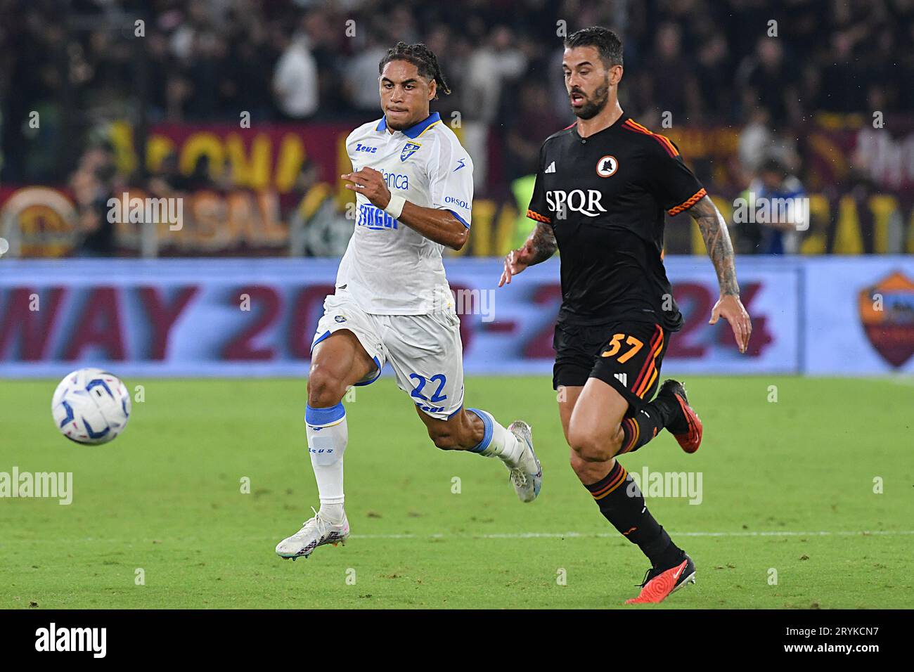 Stadio Olimpico, Rome, Italy. 1st Oct, 2023. Serie A Football; Roma ...
