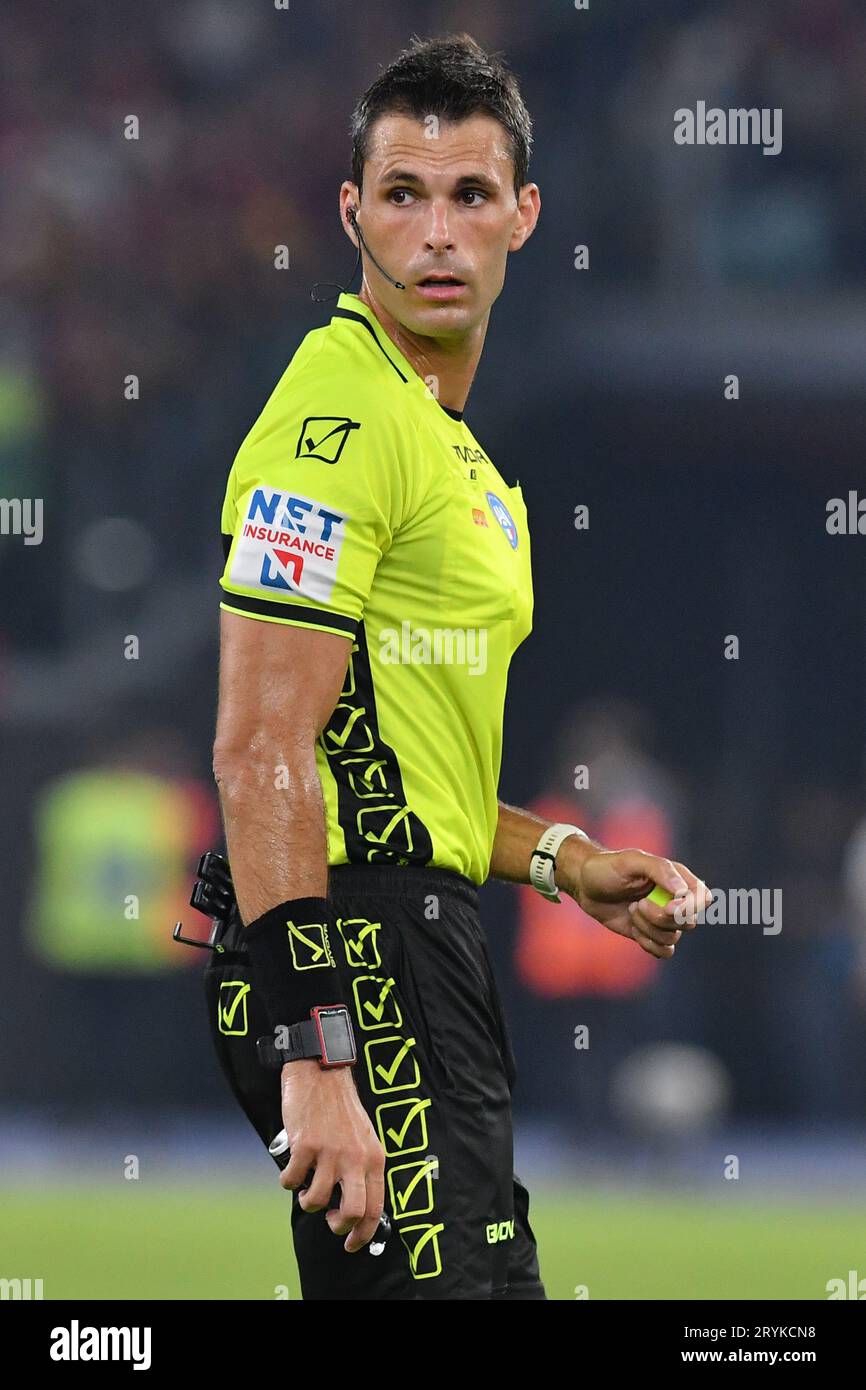 Stadio Olimpico, Rome, Italy. 1st Oct, 2023. Serie A Football; Roma ...