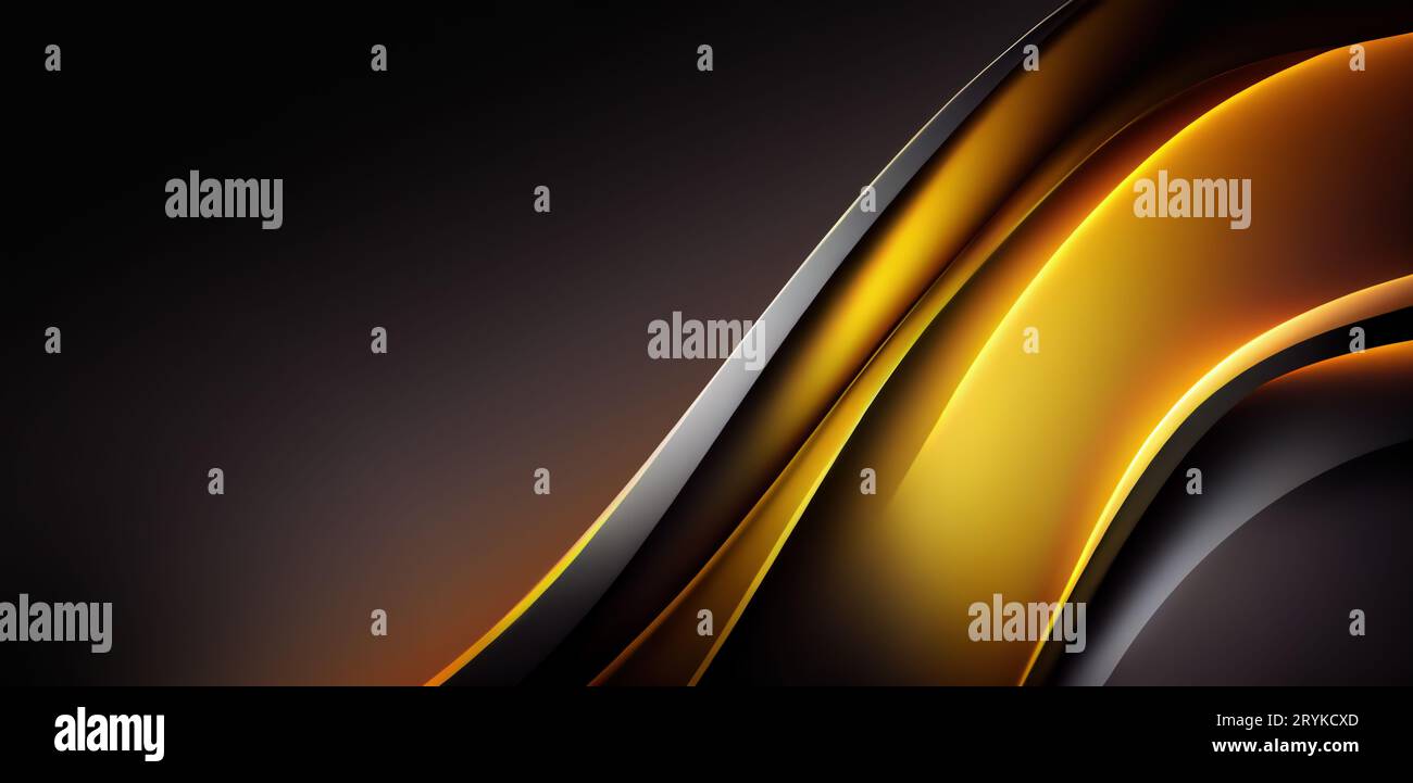 Yellow abstract business card hi-res stock photography and images - Alamy