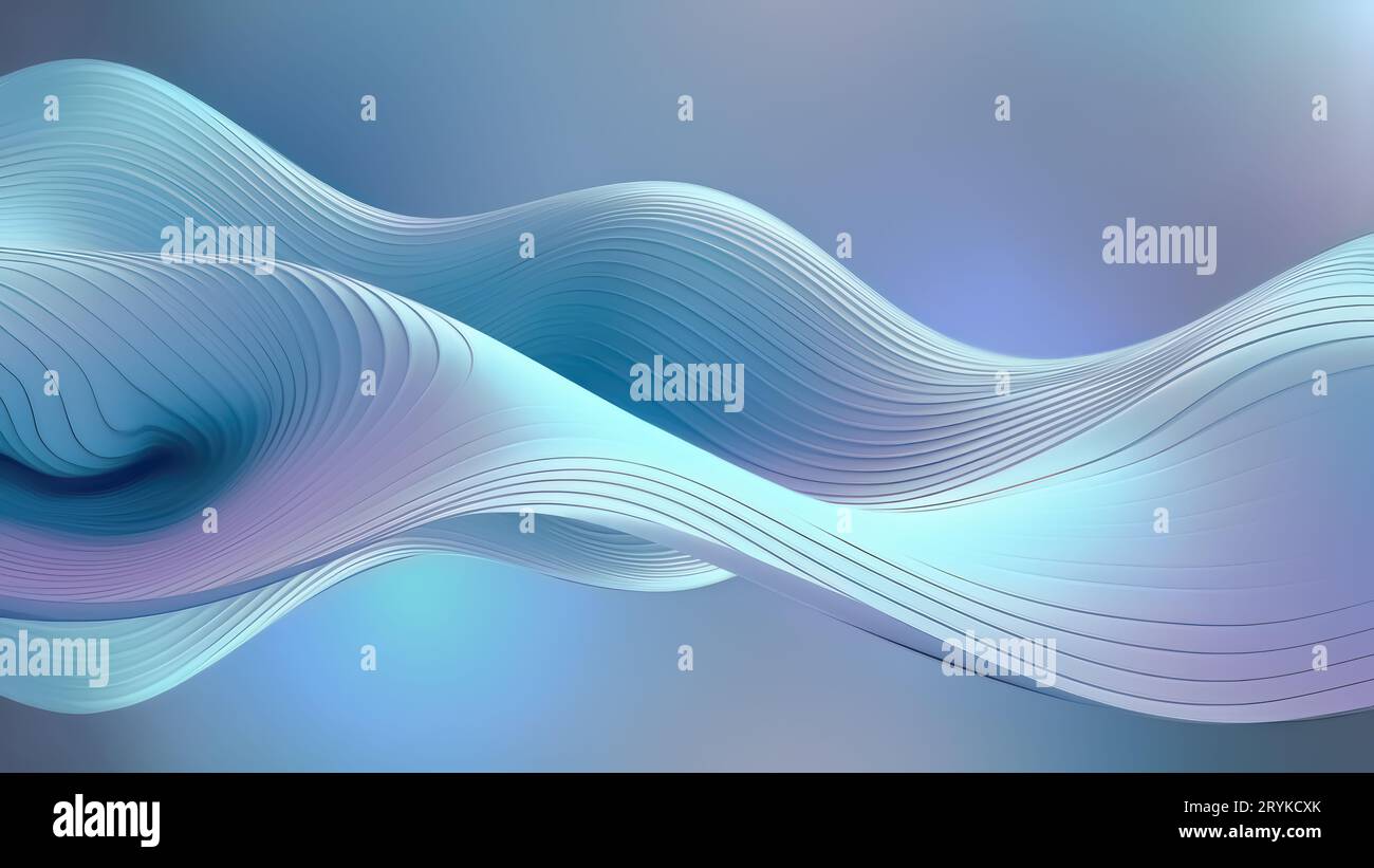 Light Neon Wave Stock Photo - Alamy