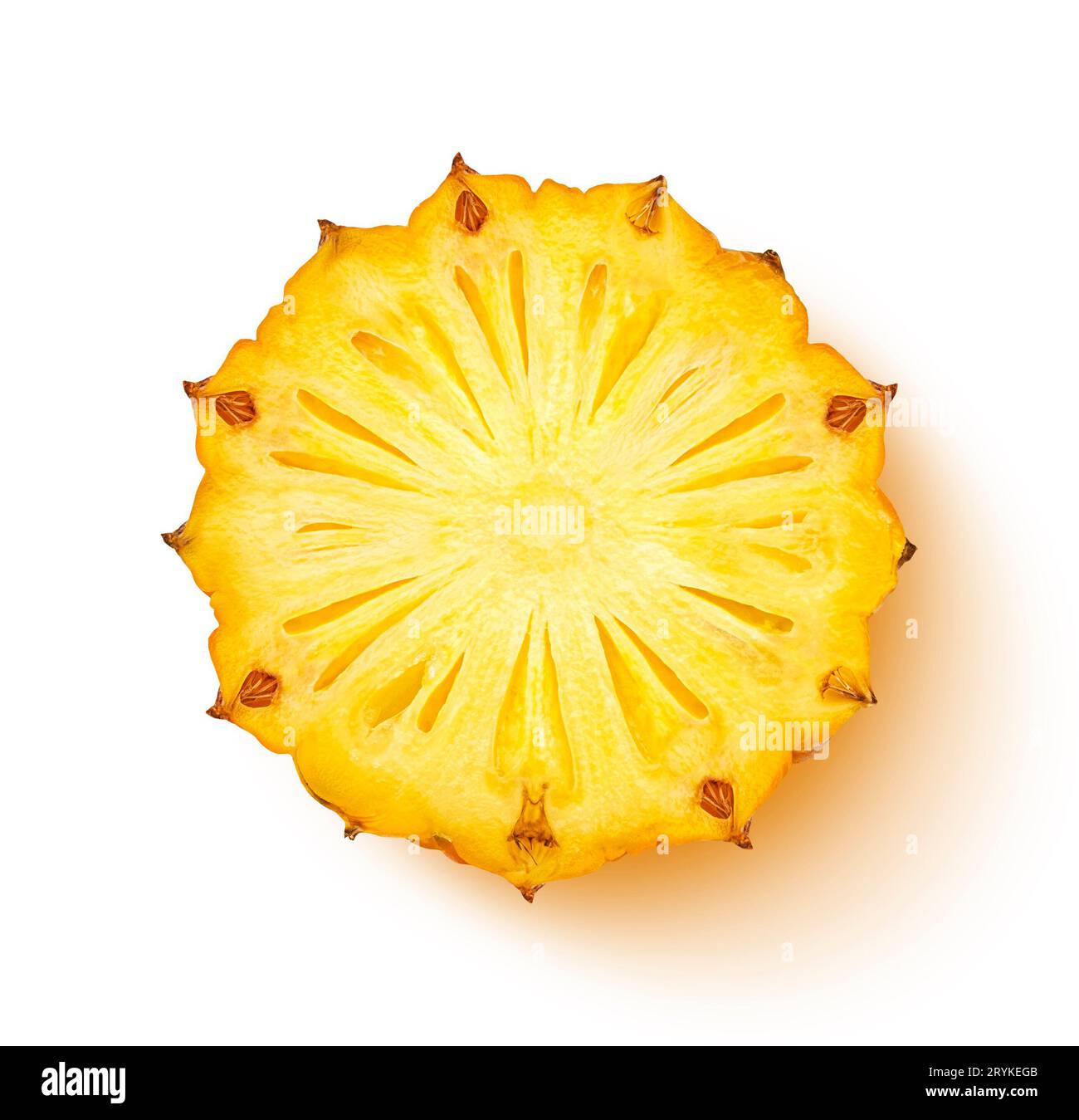Top view pineapple on hi-res stock photography and images - Alamy