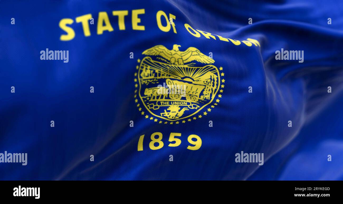 Us state oregon seal hi-res stock photography and images - Alamy