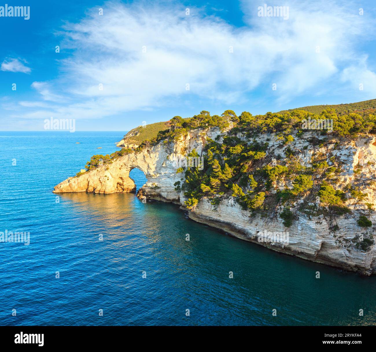 Summer Arch of San Felice, Italy Stock Photo - Alamy