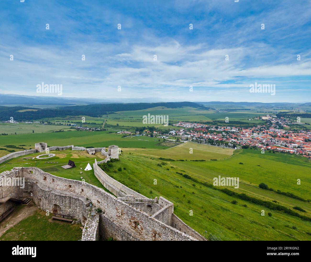 Spis castle view hi-res stock photography and images - Alamy
