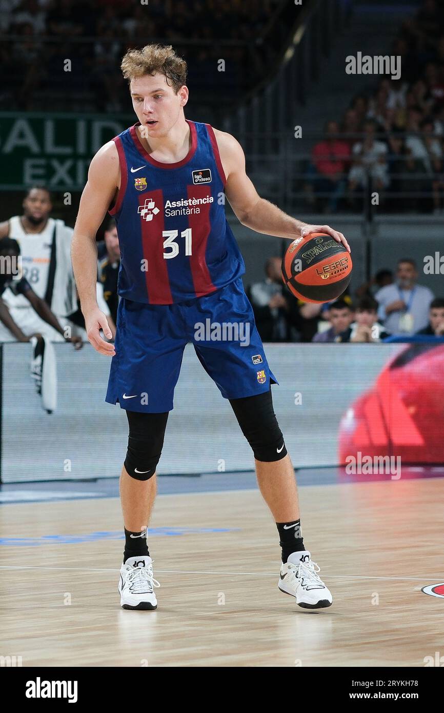 Rokas Jokubaitis of Barcelona during ACB League match between Real ...