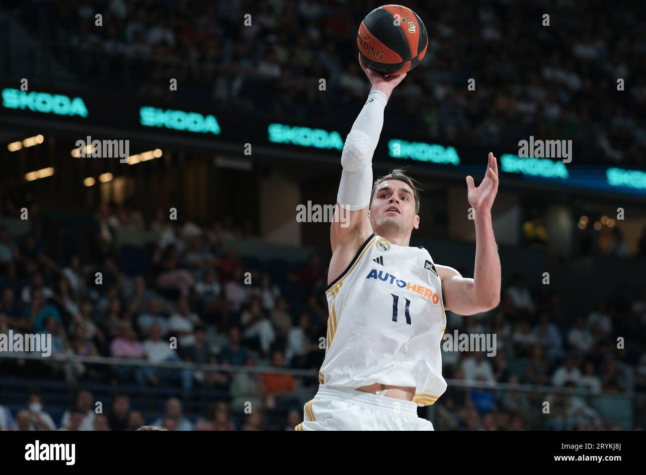 Mario Hezonja of Real Madrid during ACB League match between Real ...
