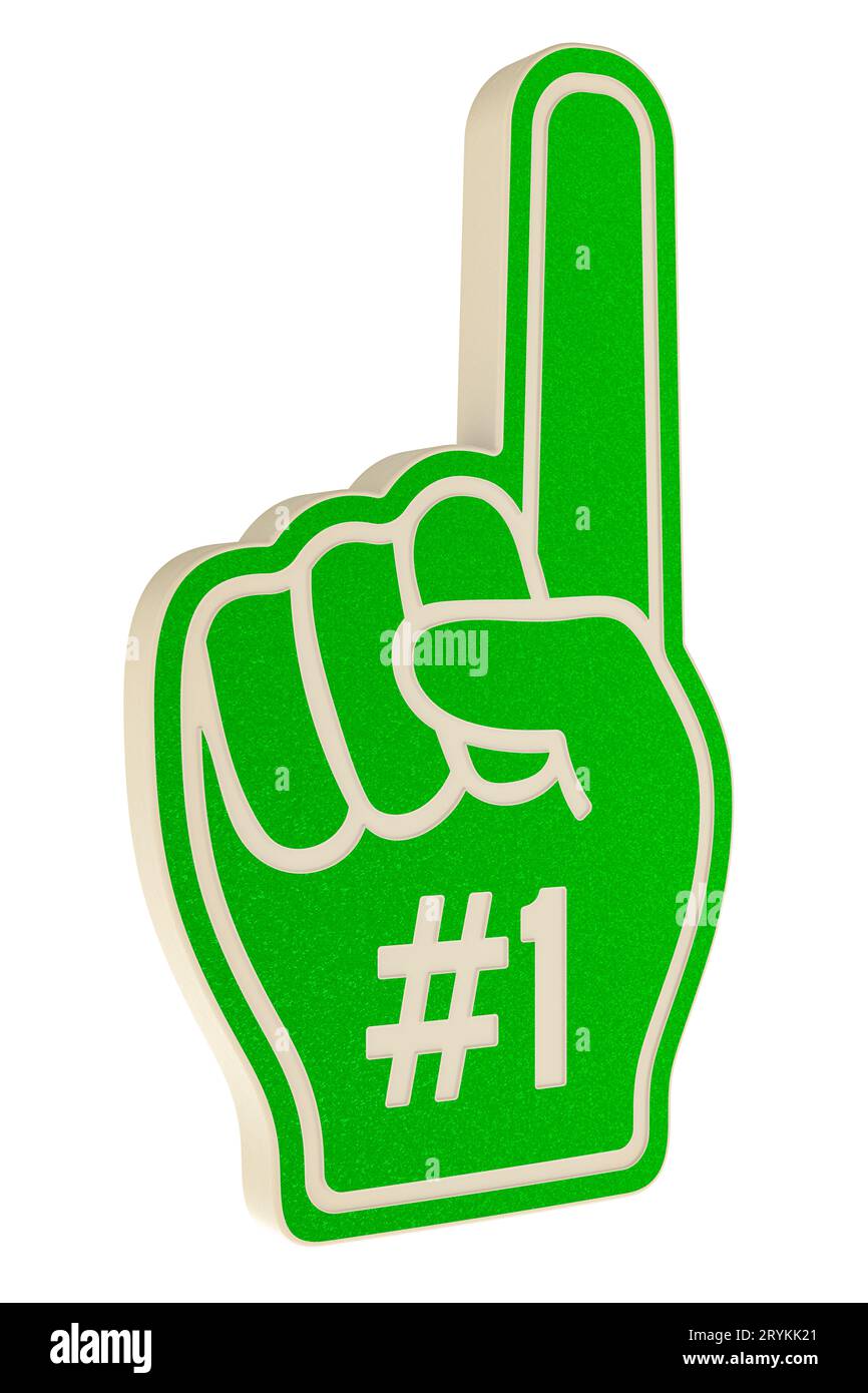 Blank Foam Finger Png