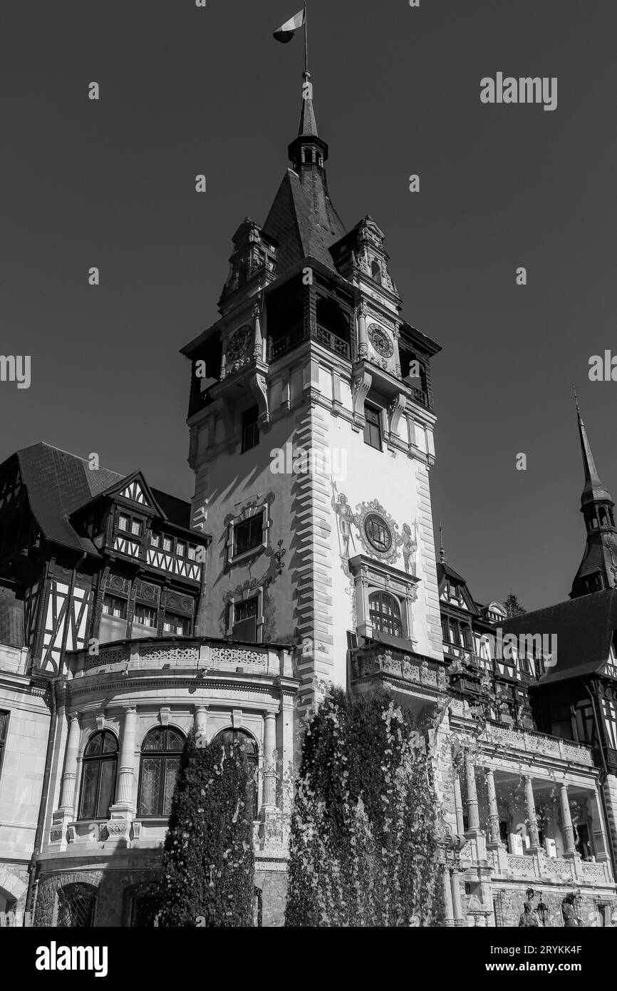 Neo renaissance tower Black and White Stock Photos & Images - Alamy