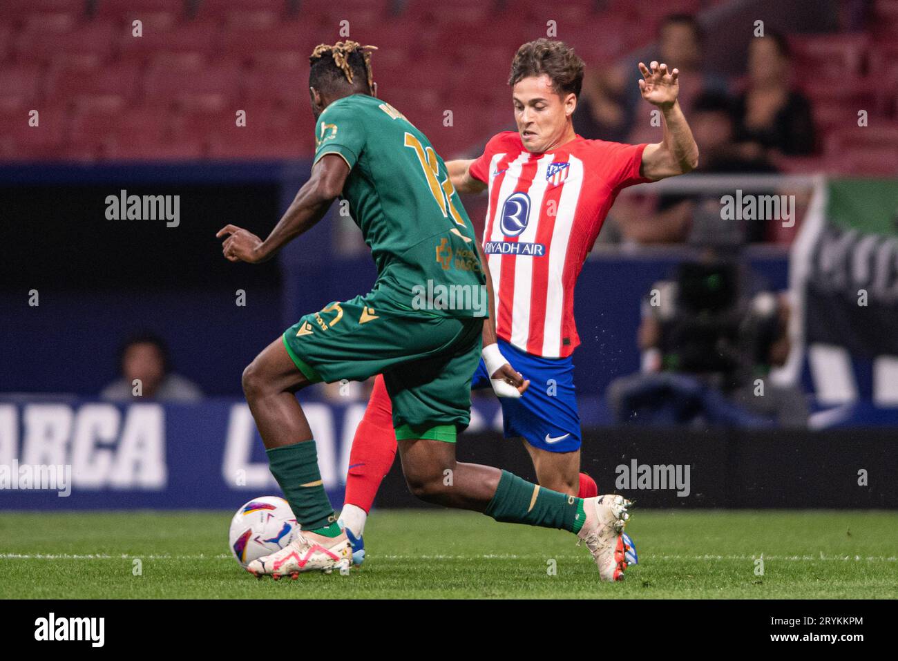 1st October 2023; Metropolitano Stadium, Madrid, Spain, Spanish La Liga ...