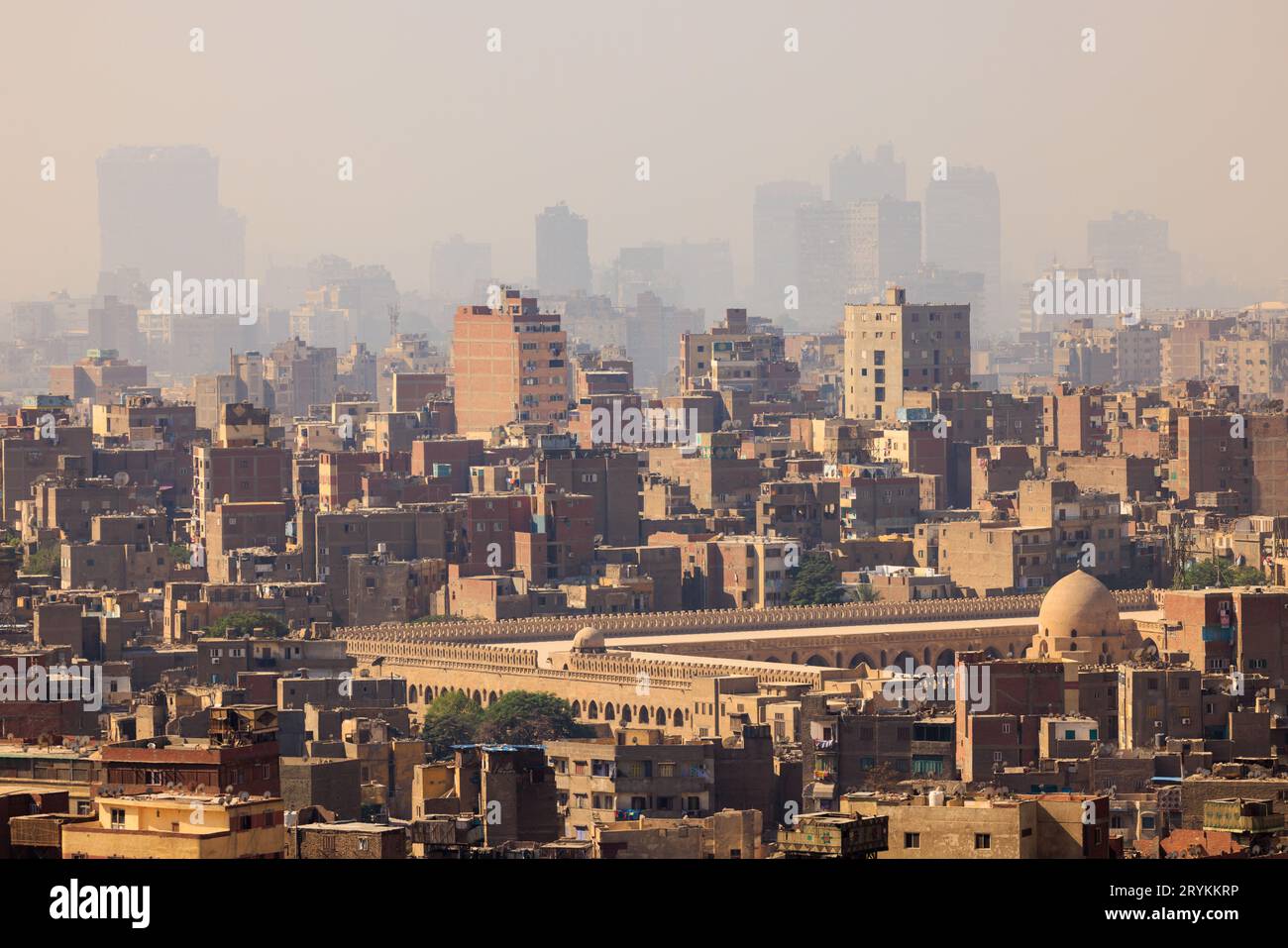 Roof view of downtown Cairo - Egypt Stock Photo - Alamy