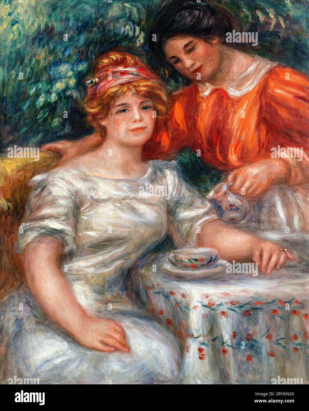 Tea time impressionism hi-res stock photography and images - Alamy