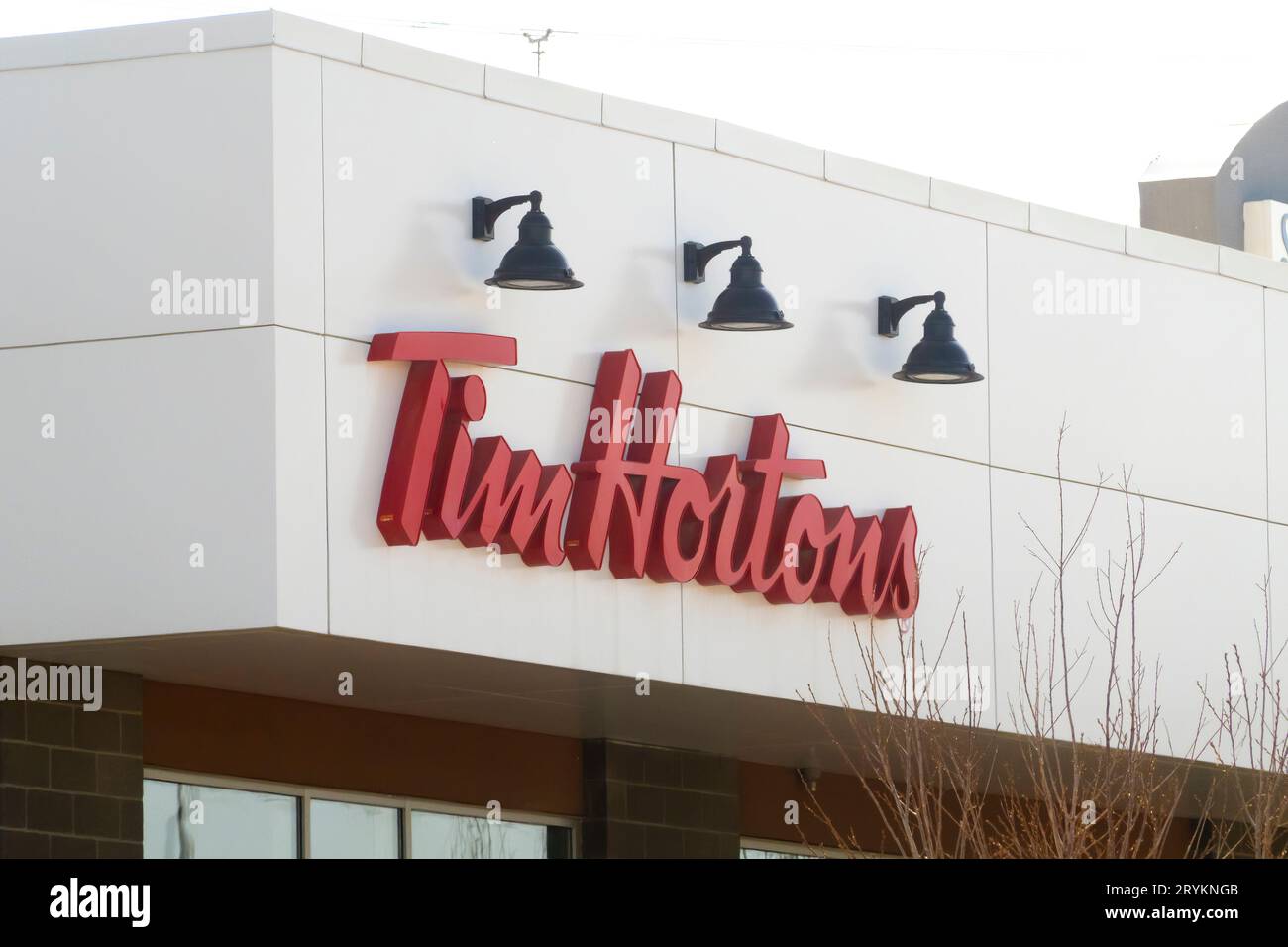 Tim hortons logo hi-res stock photography and images - Alamy