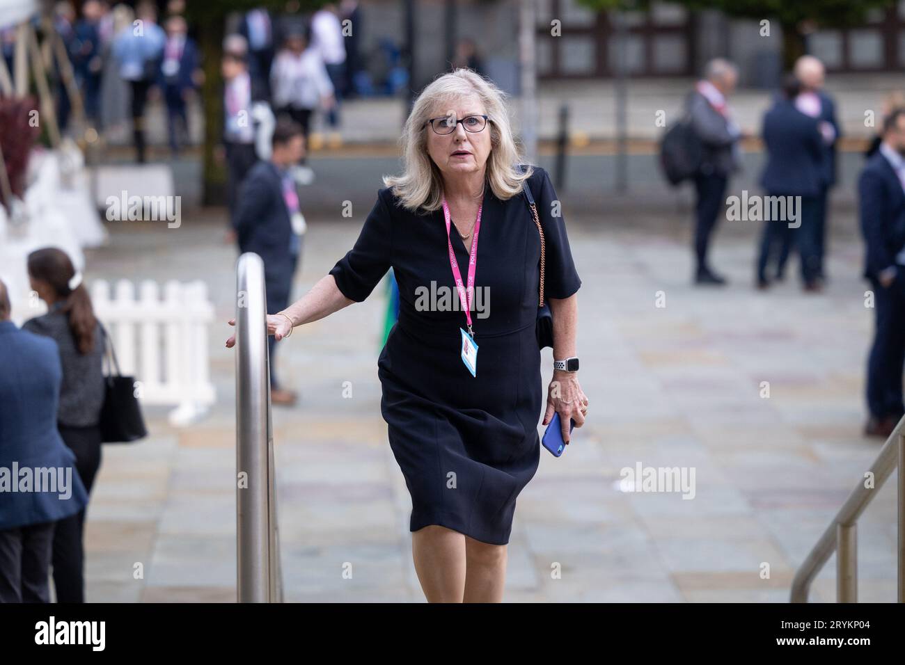 Manchester on Sunday 1st October 2023. Susan Hall, the Tory London ...