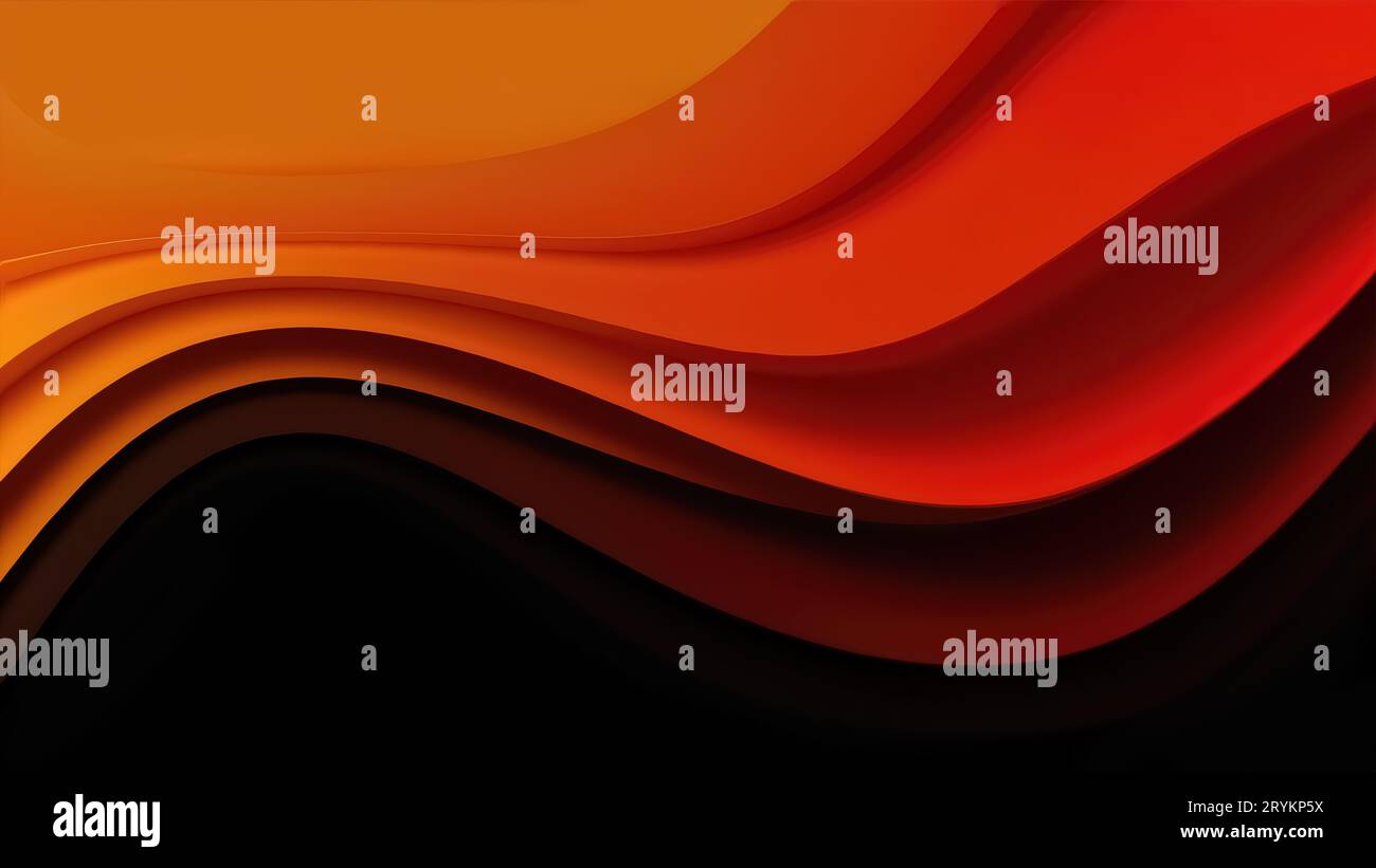 Simple colorful modern waves hi-res stock photography and images - Alamy