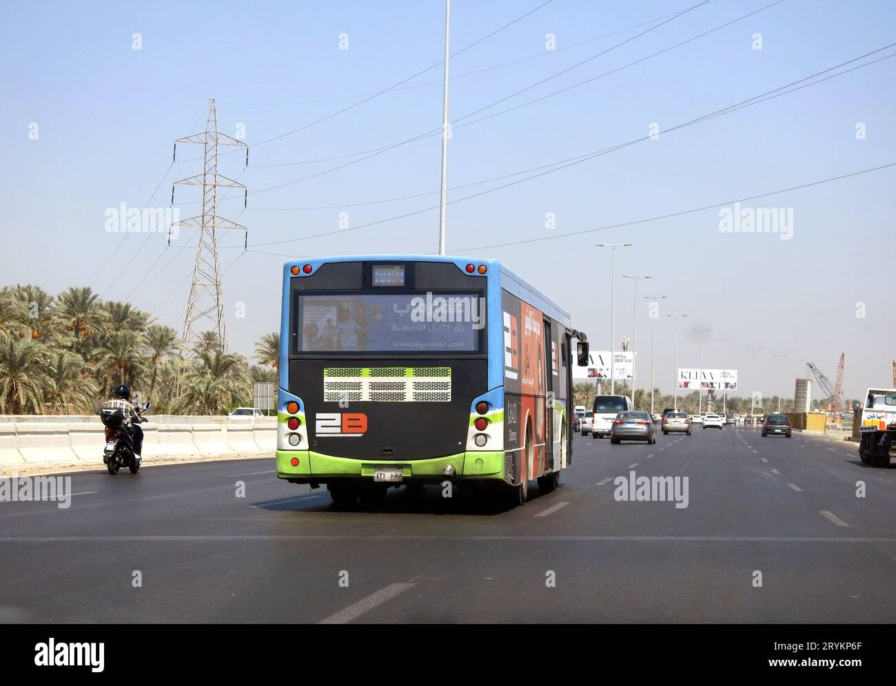 Bus stop egypt egyptian hi-res stock photography and images - Alamy