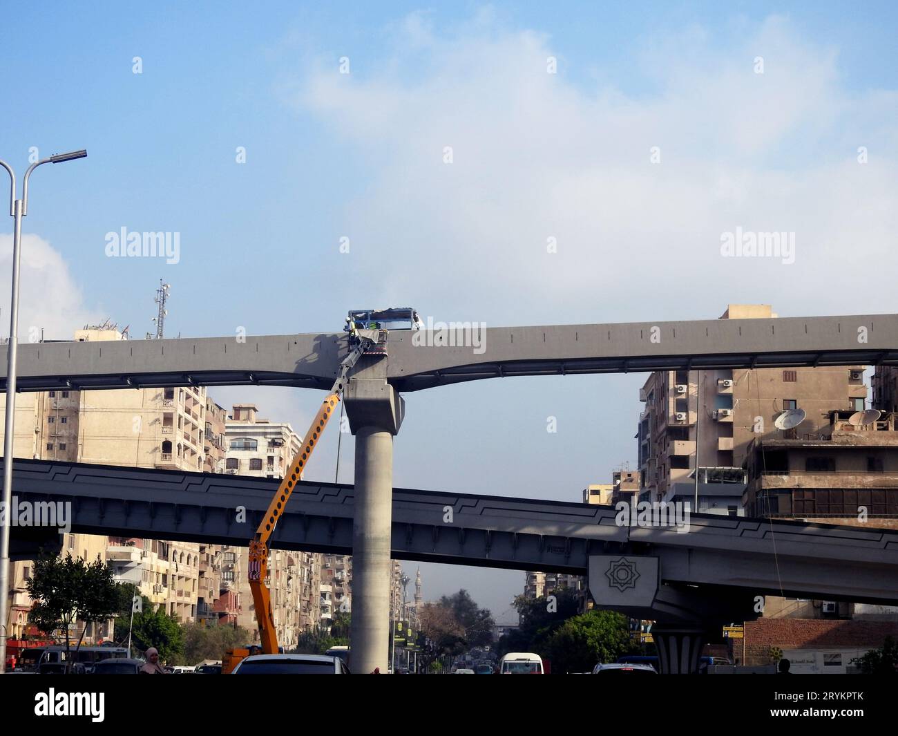 Scaffold rail hi-res stock photography and images - Alamy