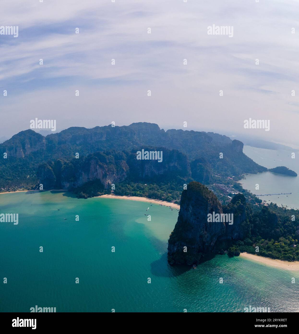 Railay Beach Krabi Thailand, the tropical beach of Railay Krabi at ...