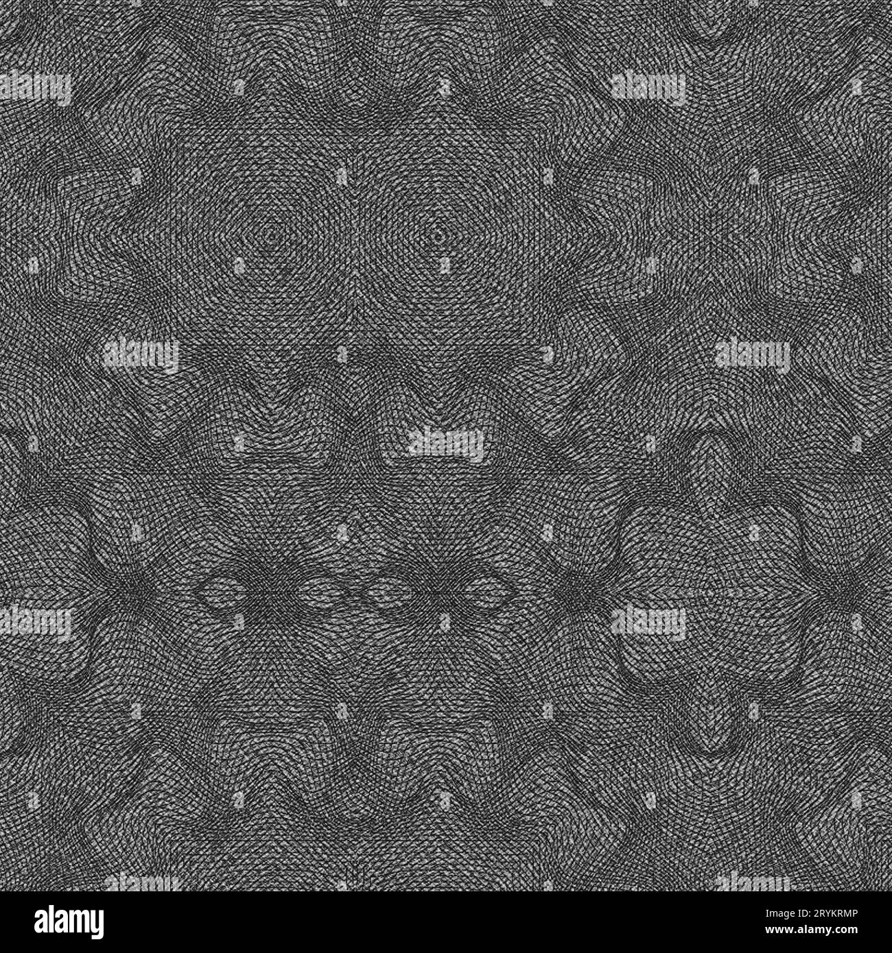 Guilloche seamless background. Monochrome guilloche texture with zigzag ...