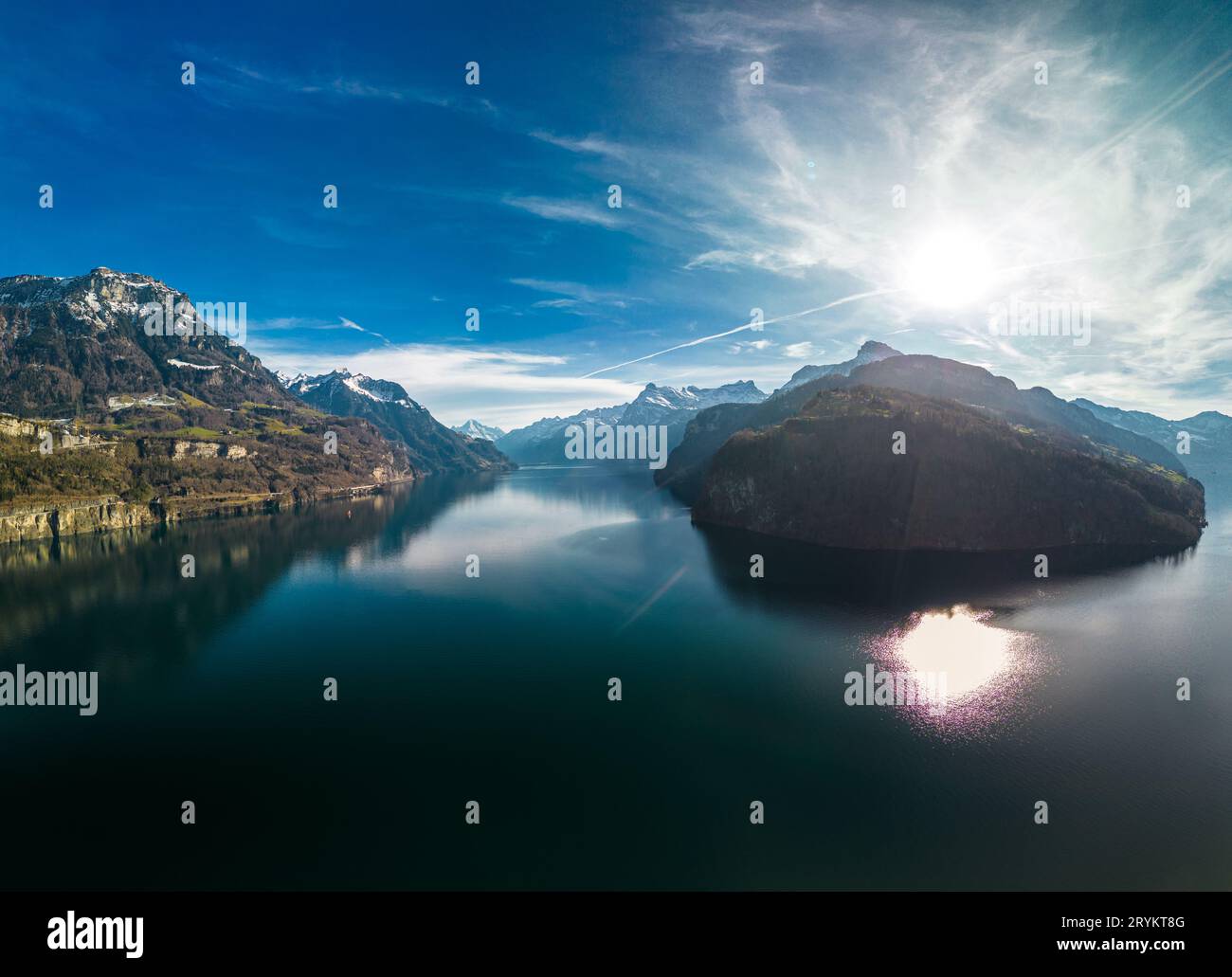 Aerial panoramic landscape view people hi-res stock photography and ...