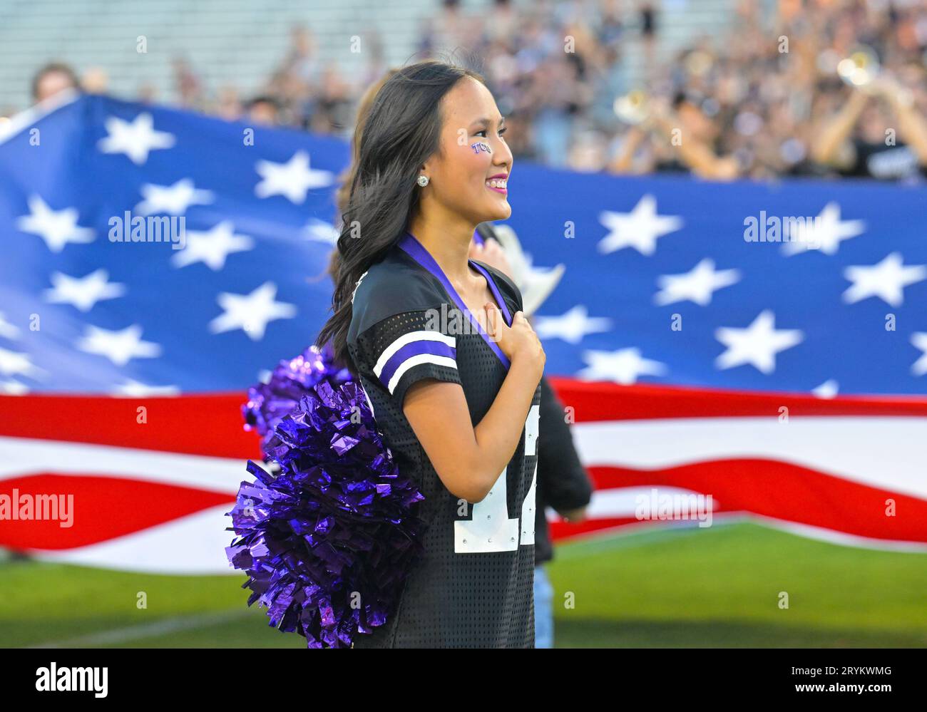 Tcu anthem hi-res stock photography and images - Alamy