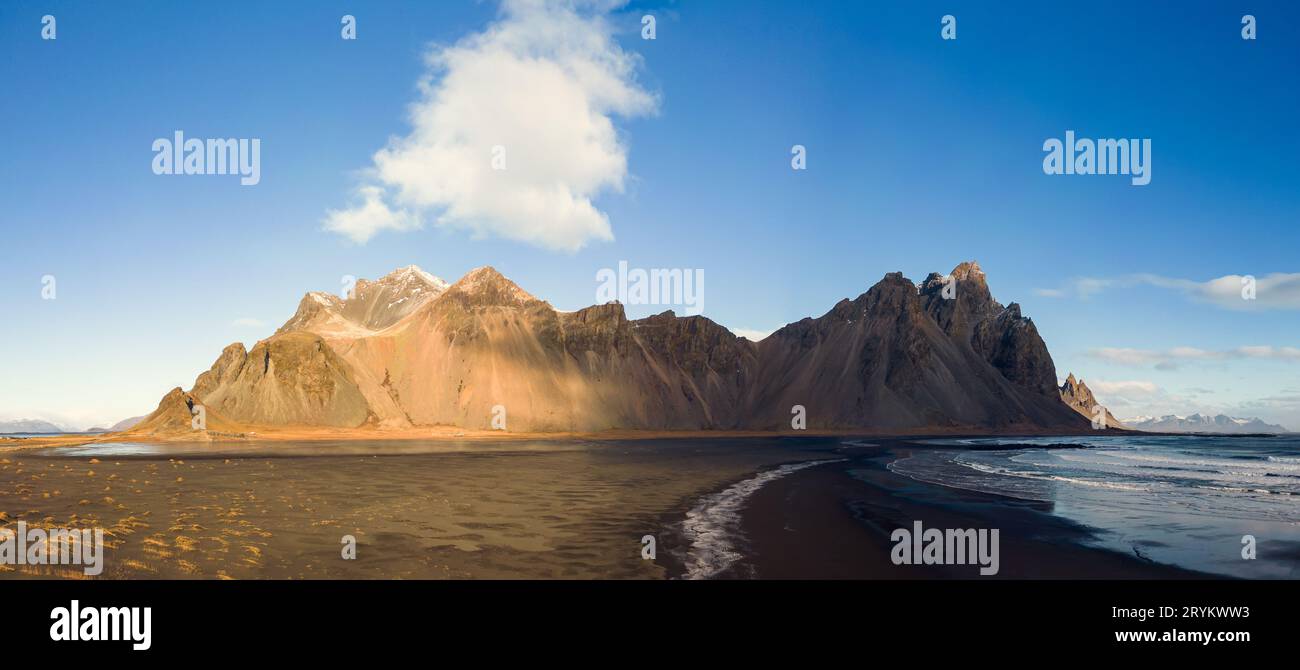 Incredible panoramic view icelandic landscape hi-res stock photography ...