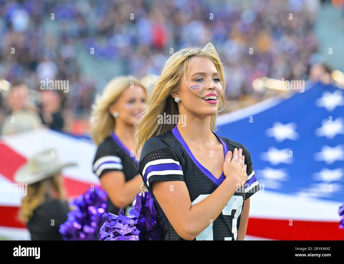 Tcu anthem hi-res stock photography and images - Alamy
