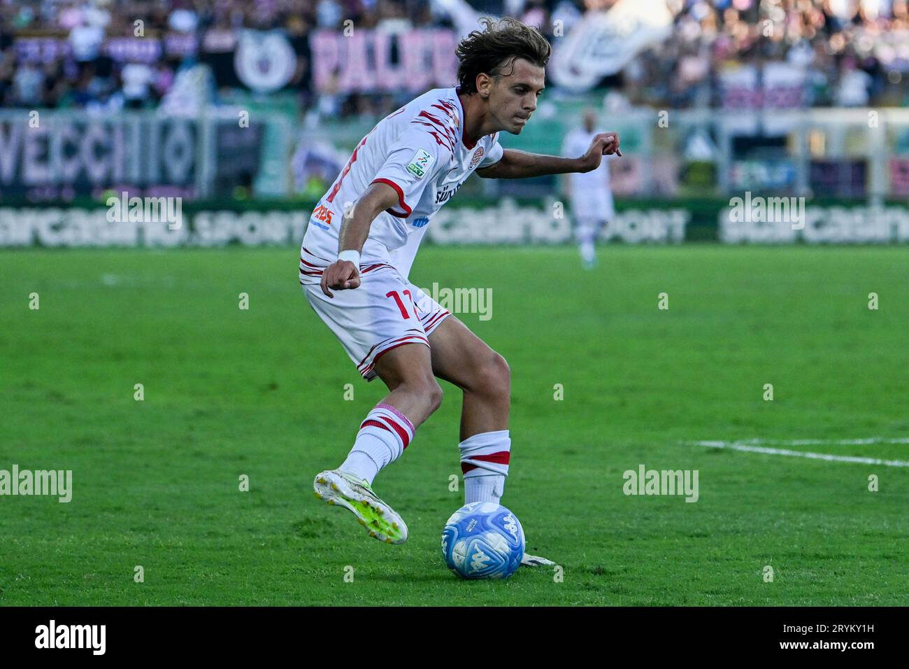 Palermo, Italy. 01st Oct, 2023. F.C. Sudtirolâ€™s Riccardo Ciervo ...