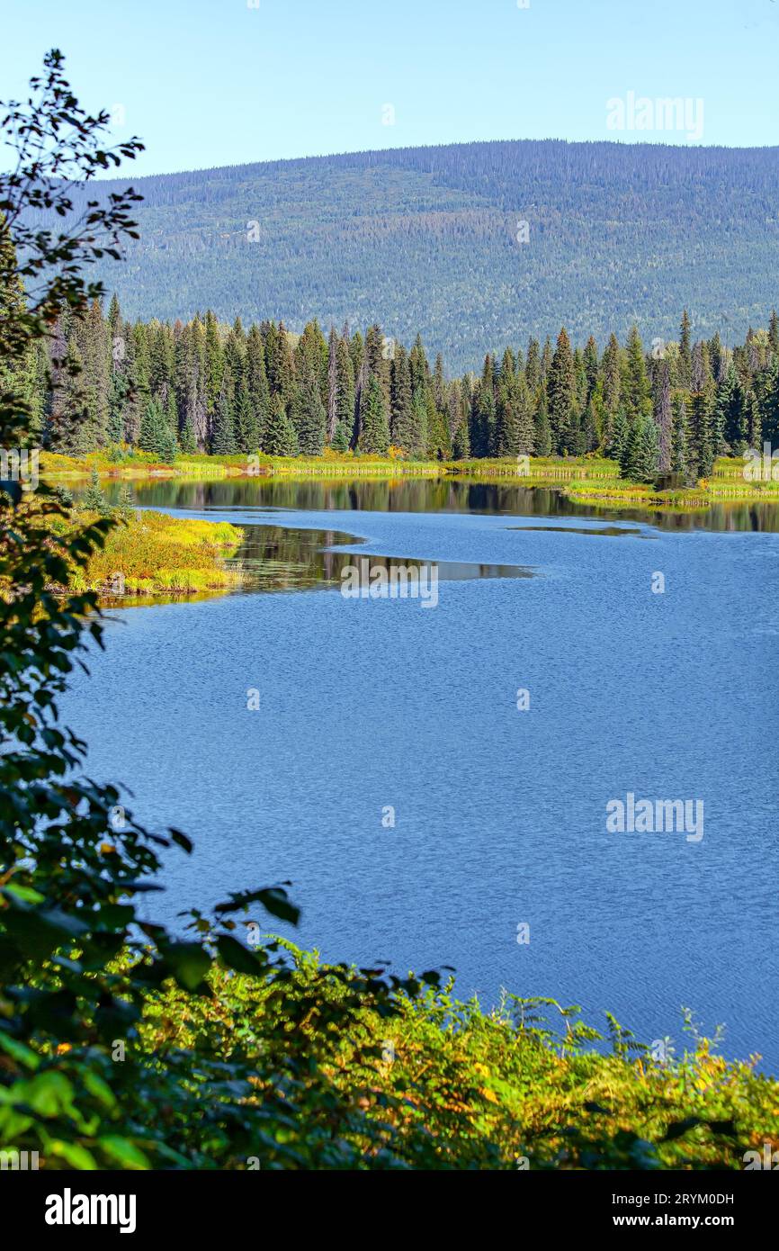 Lake water covered with ripples Stock Photo - Alamy