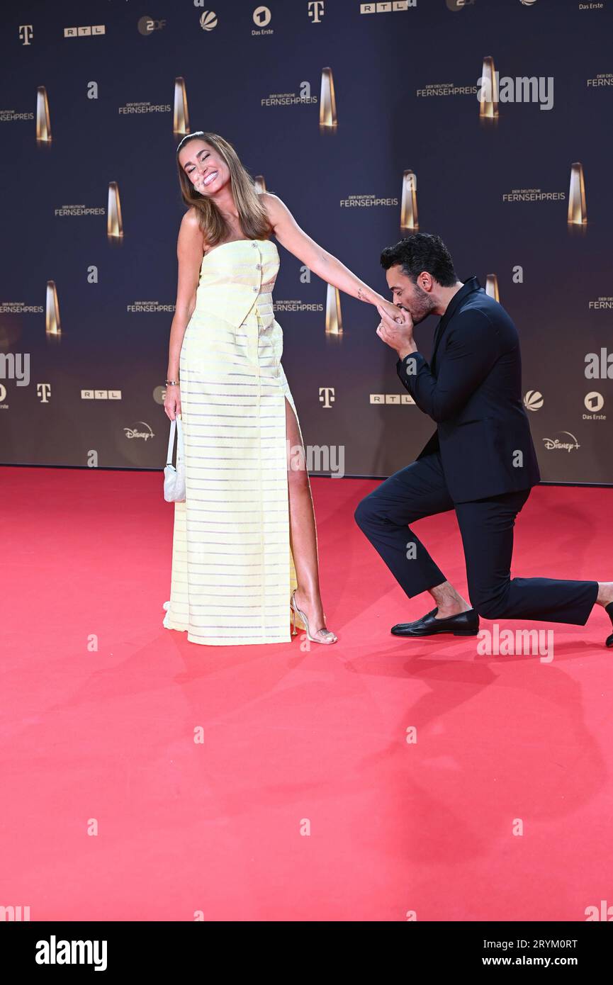 Giovanni Zarrella und Ehefrau Jana Ina Zarrella kommt zur Gala und ...