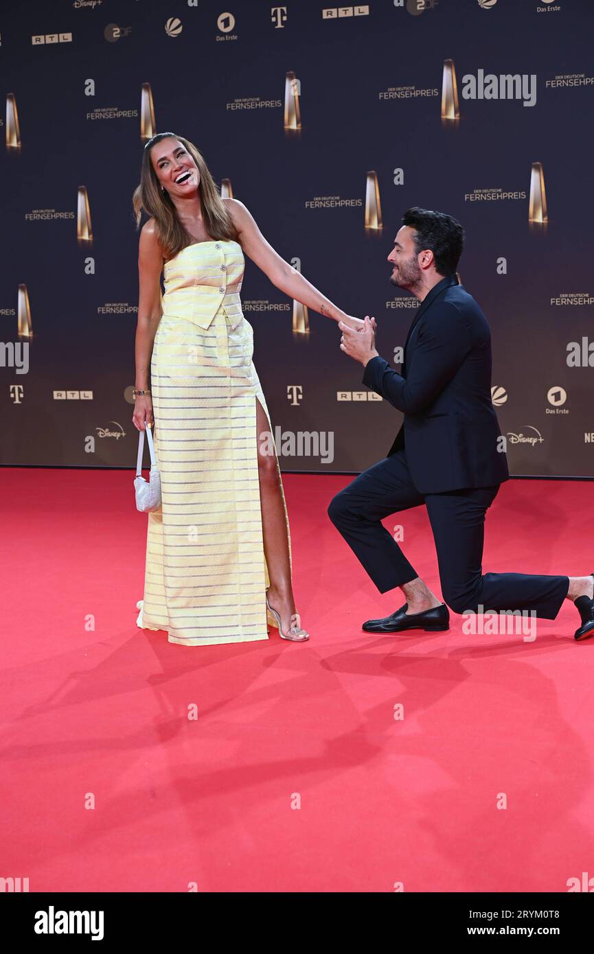 Giovanni Zarrella und Ehefrau Jana Ina Zarrella kommt zur Gala und ...