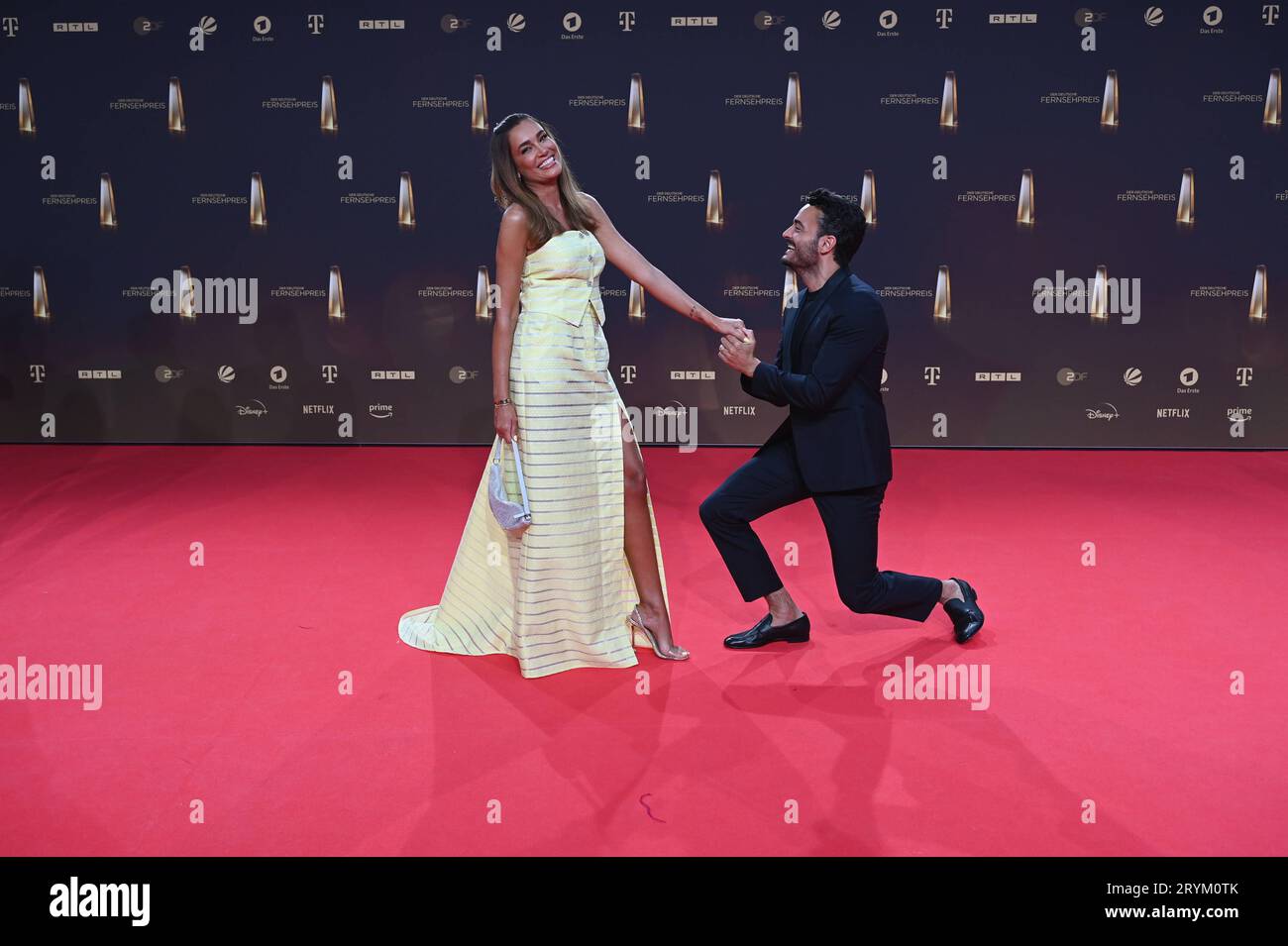 Giovanni Zarrella und Ehefrau Jana Ina Zarrella kommt zur Gala und ...
