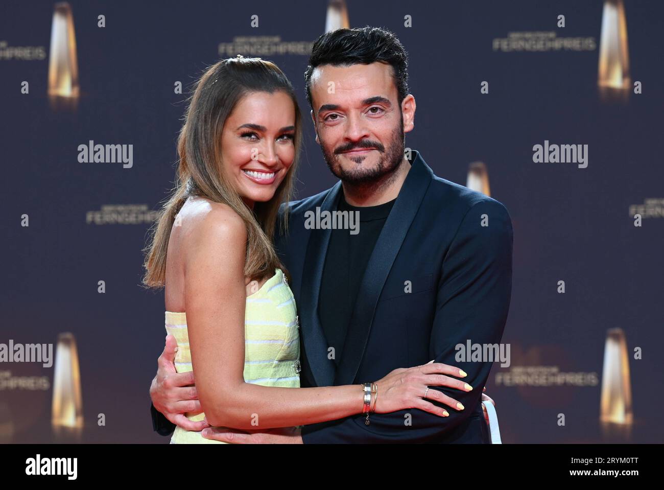 Giovanni Zarrella und Ehefrau Jana Ina Zarrella kommt zur Gala und ...