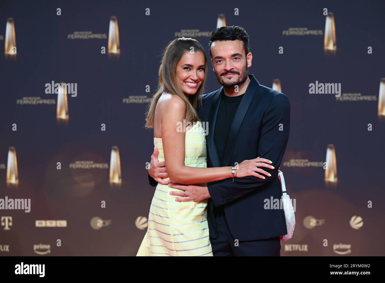 Giovanni Zarrella und Ehefrau Jana Ina Zarrella kommt zur Gala und ...