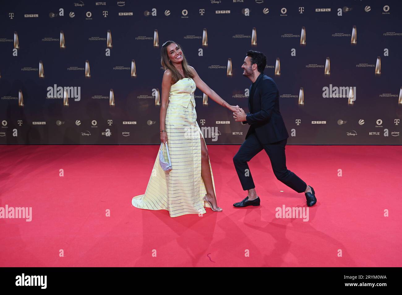 Giovanni Zarrella und Ehefrau Jana Ina Zarrella kommt zur Gala und ...