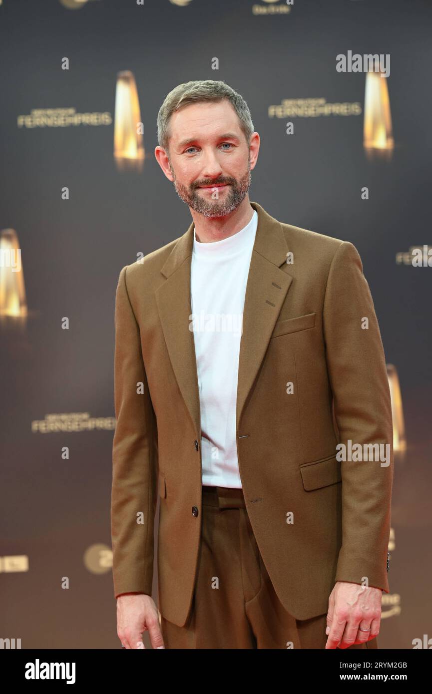 Moderator Daniel Boschmann bei Verleihung des Deutschen Fernsehpreis in ...