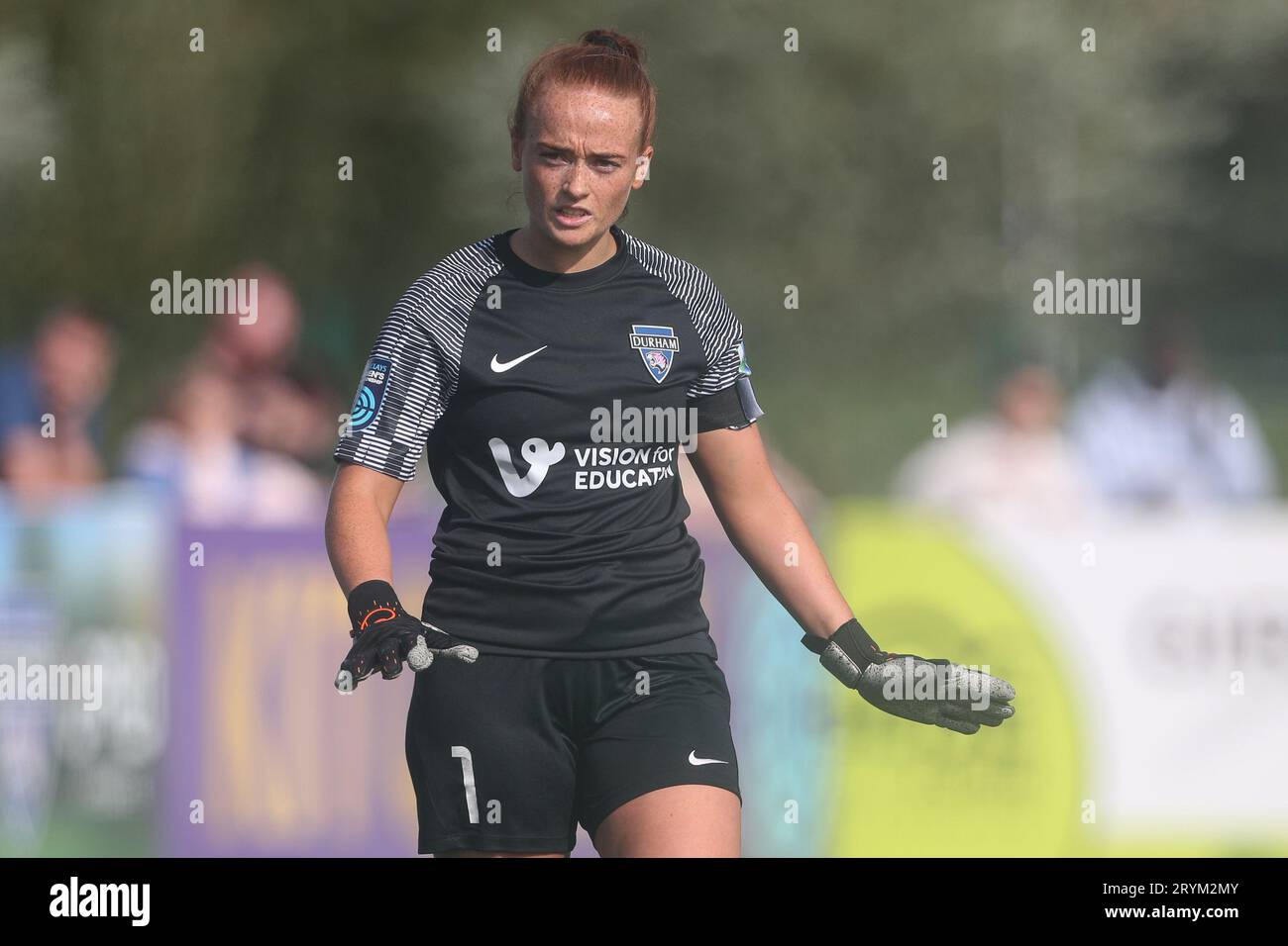 Naoisha McAloon of Durham Women during the FA Women's Championship ...