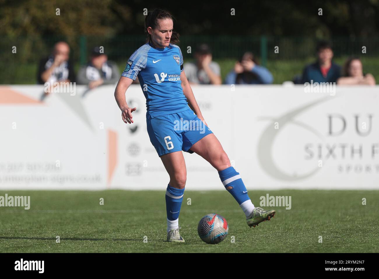 Durham Women's Sarah Robson during the FA Women's Championship match ...
