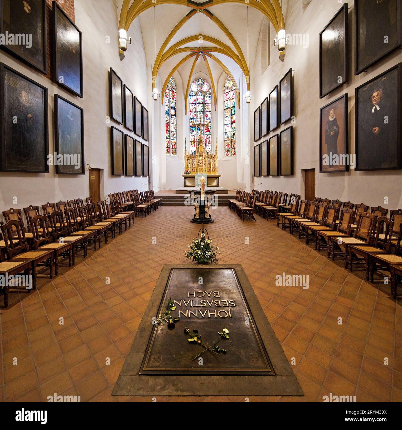 Bach grave hi-res stock photography and images - Alamy