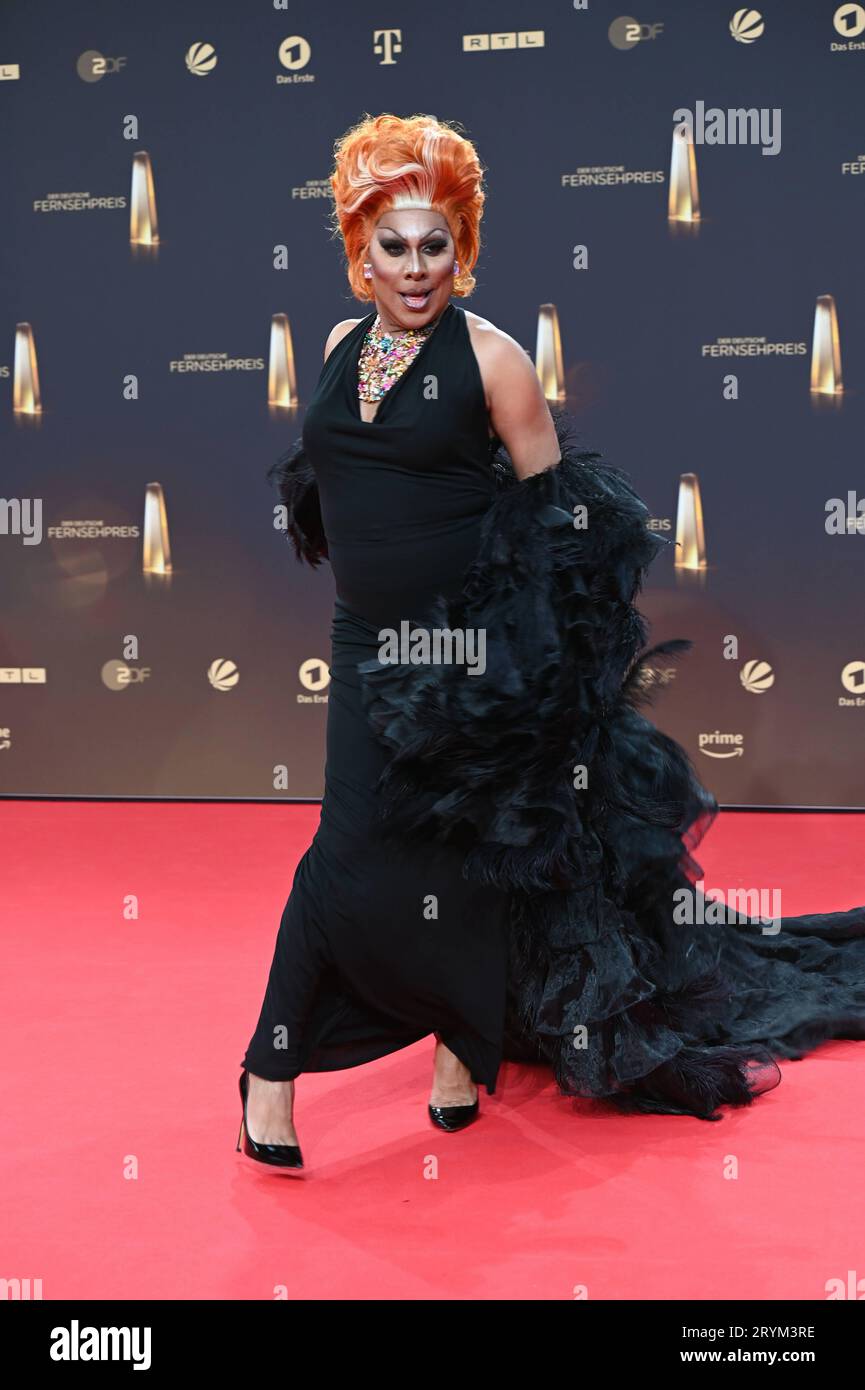 Drag queen Catherrine Leclery, bei der ersten Staffel der TV-Show Queen ...