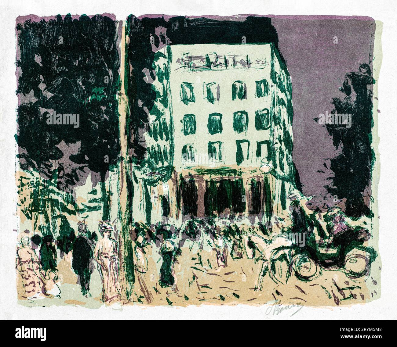 Pierre bonnard painting hi-res stock photography and images - Alamy