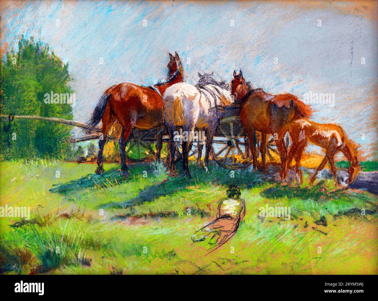 Motif horses hi-res stock photography and images - Alamy