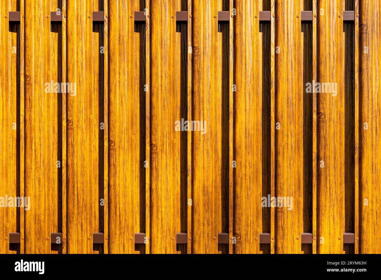 Corrugated boards with wood imitation Stock Photo - Alamy