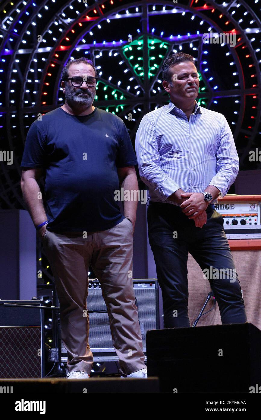 in the photo Domenico Centamore and Ivan Ferrandes Stock Photo - Alamy